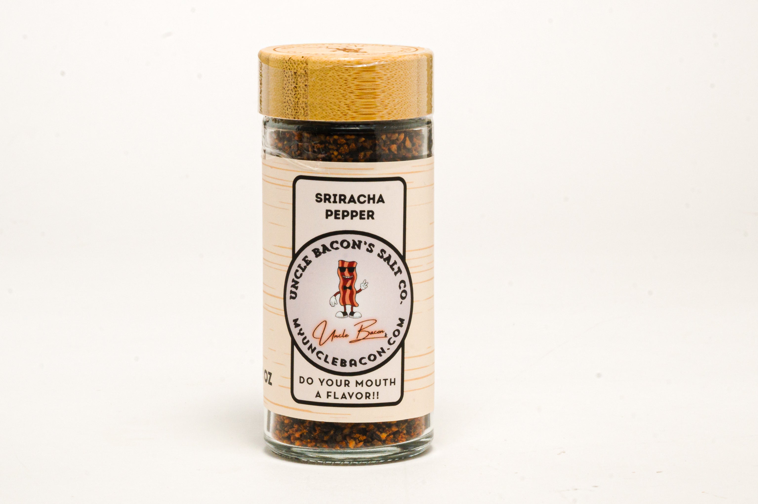 2 Oz Sriracha Pepper – Uncle Bacon's Salt Co.